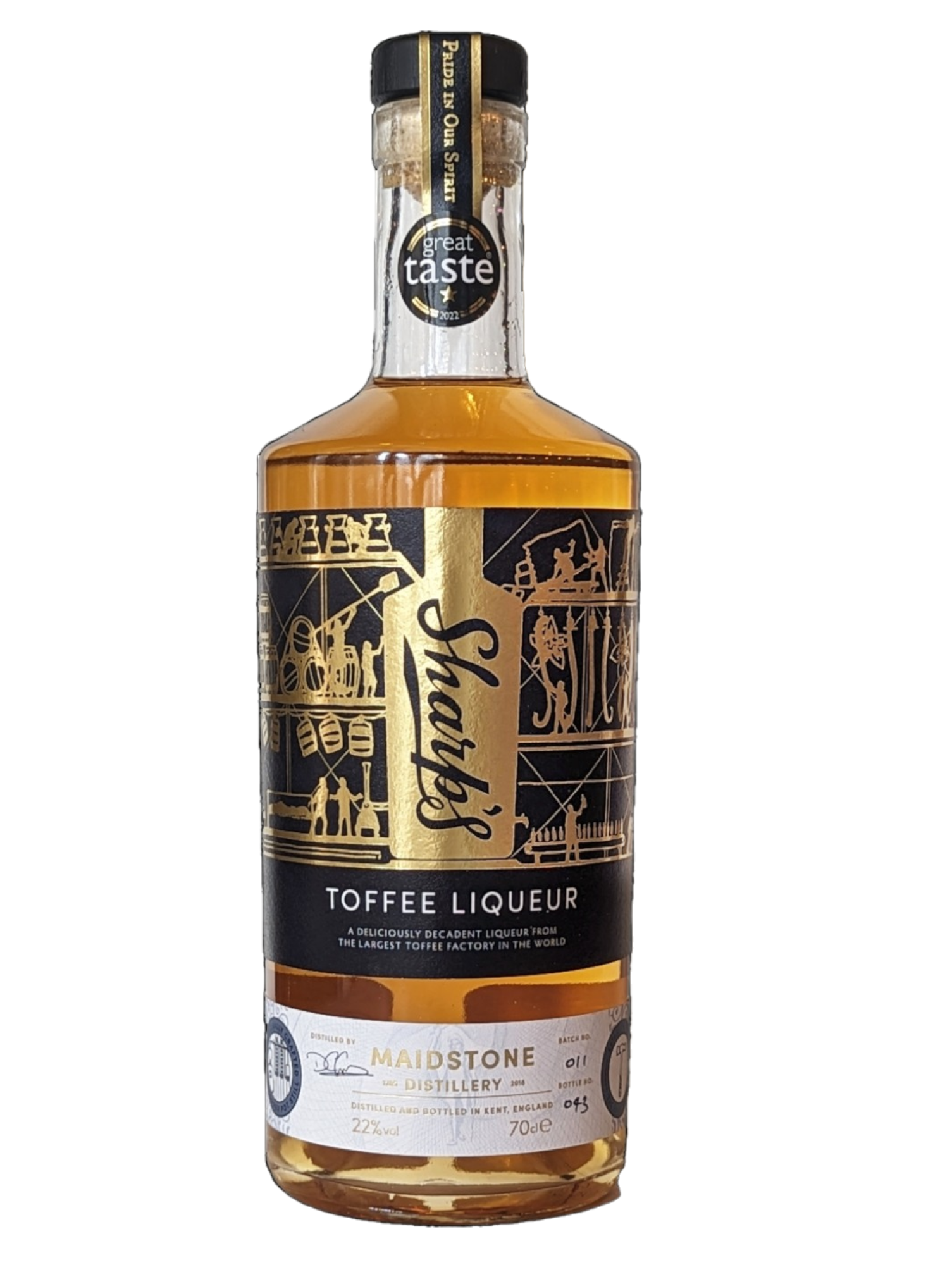 Sharp's Toffee Liqueur 70cl - Nippitaty Liquor Merchants
